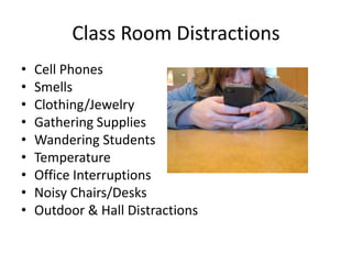 How Can I Remove Distractions in the Classroom | PPTX