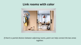 How can I zone a space with Dulux Color of the Year? | PPTX