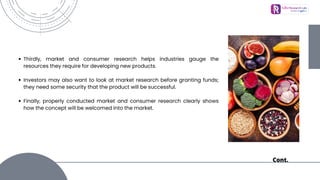 market and consumer research | PPT