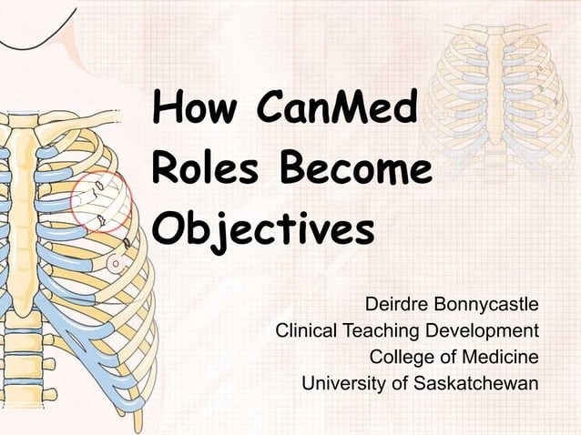 How CanMed Roles Become Rotation Objectives | PPT