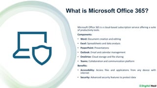How Can Microsoft Office 365 Improve Your Productivity? | PPTX