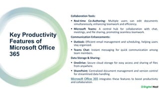 How Can Microsoft Office 365 Improve Your Productivity? | PPTX
