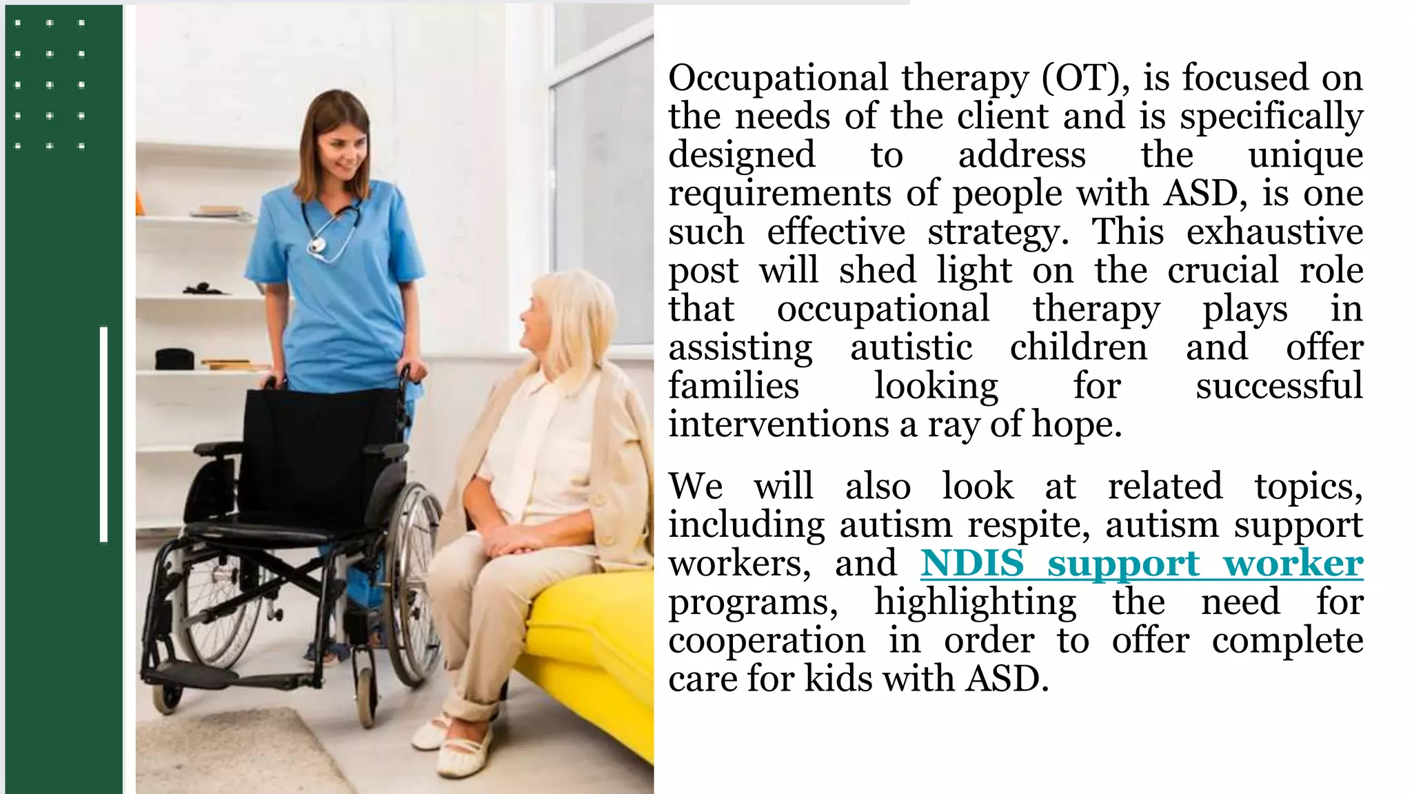 How Can Occupational Therapy Help Autism Spectrum Disorder (ASD ...
