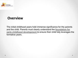 How Can Parents Build a Strong Foundation to Ensure Early Childhood ...