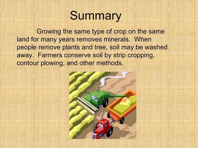 How Can People Conserve Soil | PPT