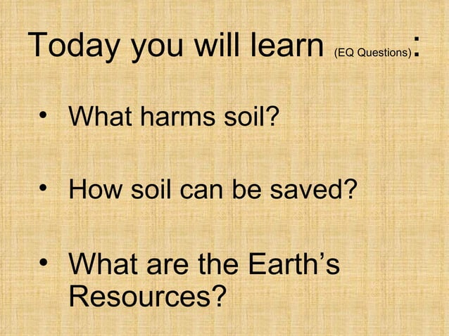 How Can People Conserve Soil | PPT