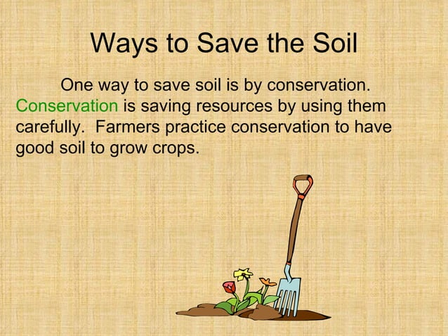 How Can People Conserve Soil | PPT