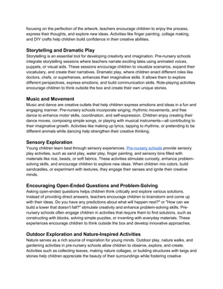 How Can Pre-Nursery Schools Encourage Creativity and Imagination.docx