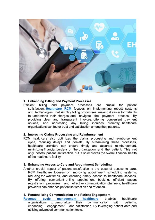 How Can RCM Healthcare Improve Patient Satisfaction And Retention.ppt