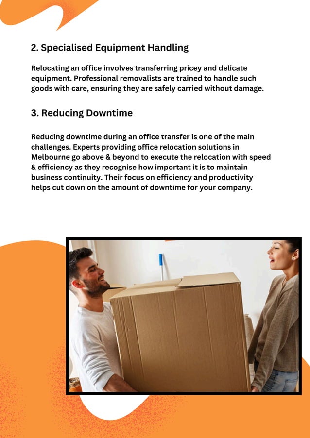 How Can Removalists Ensure a Smooth Office Move? | PDF