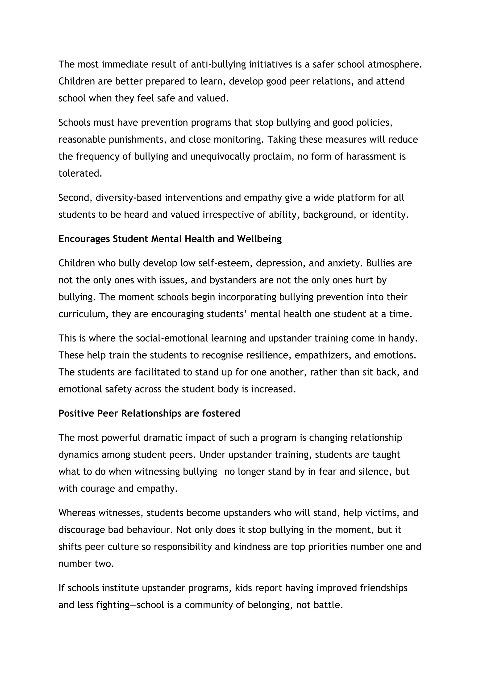 How can School Bullying Interventions Impact the School Environment_.docx