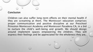 How Can Shouting Be Harmful to Your Child's Mental Health? | PPTX