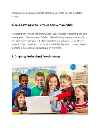 How Can Teachers Overcome Bias and Stereotypes in the Classroom? | CIO ...