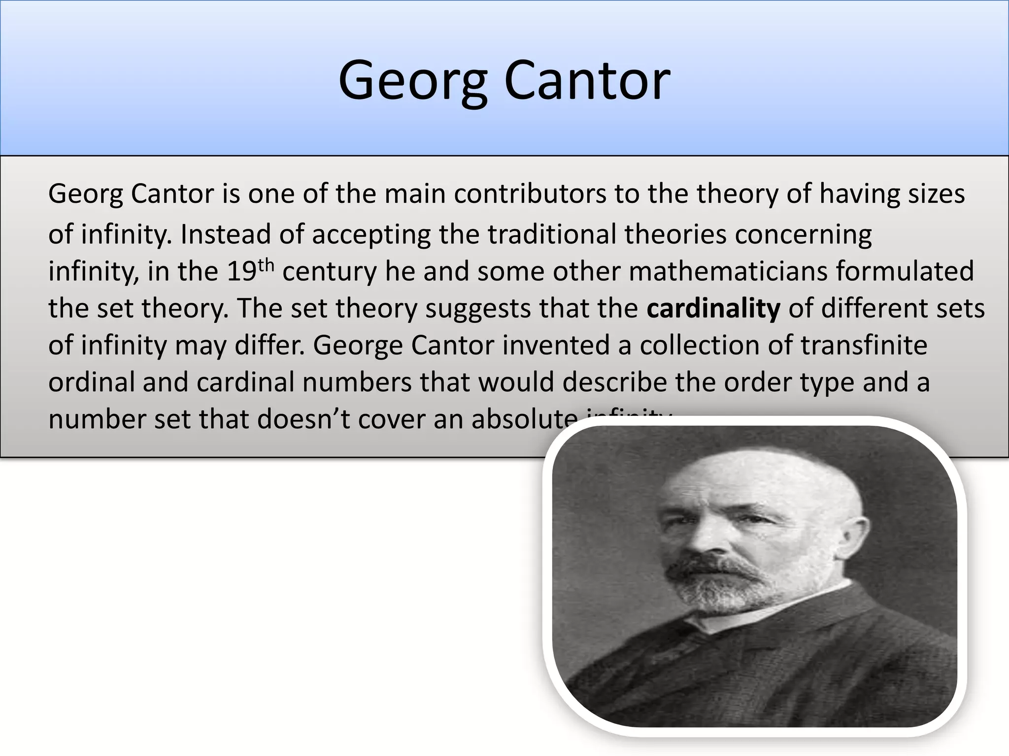 How can there be different sizes of infinity | PPTX