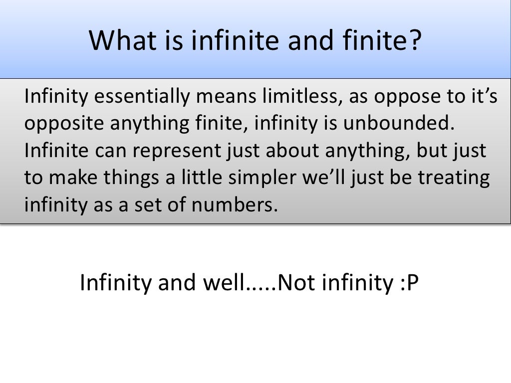 How Can There Be Different Sizes Of Infinity How Can There Be Different Sizes Of Infinity