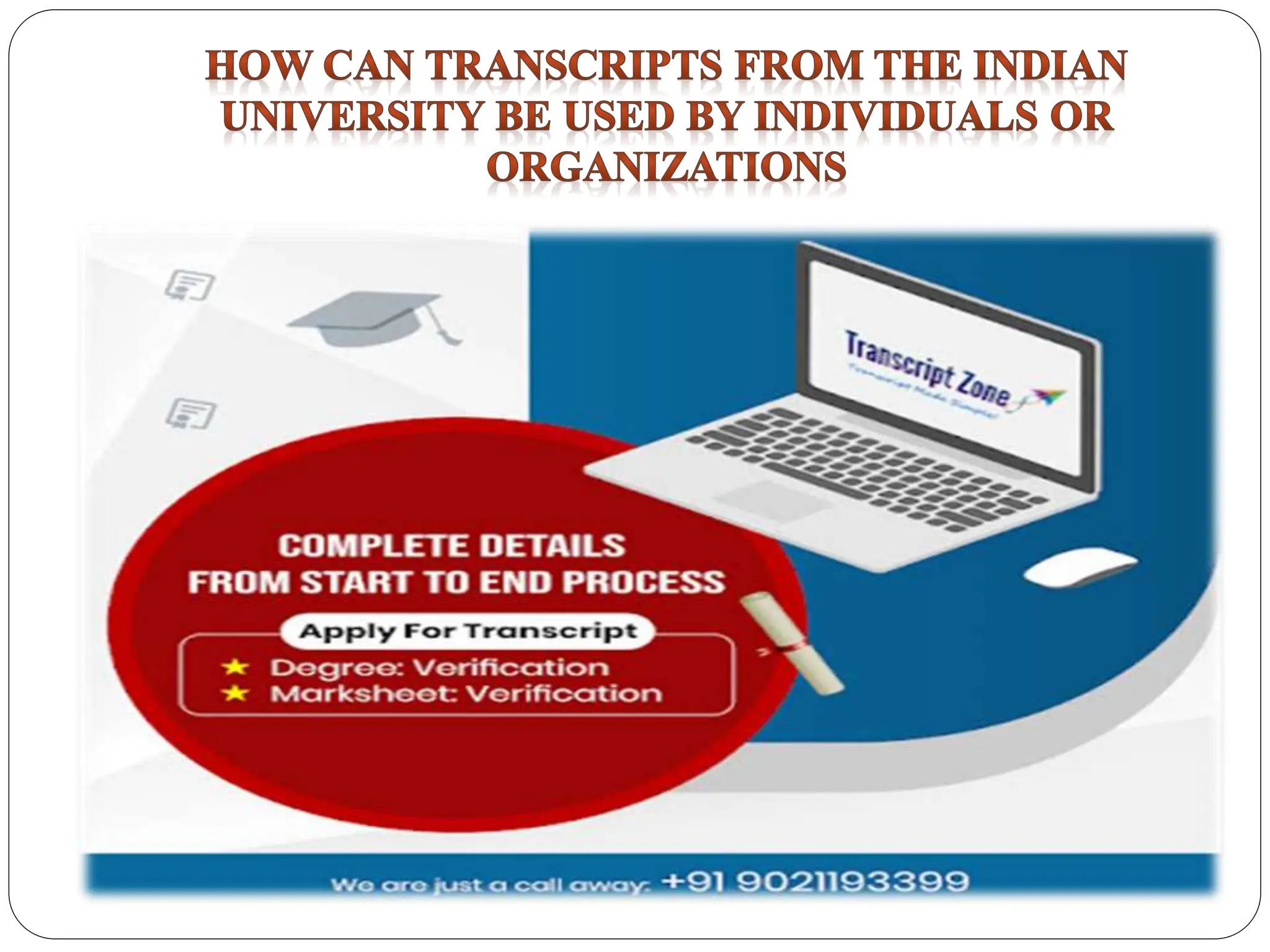 How can transcripts from the Indian University.pptx