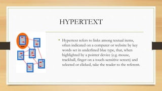How can use a hypertext, hypermedia and multimedia for improving the language skills | PPT ...
