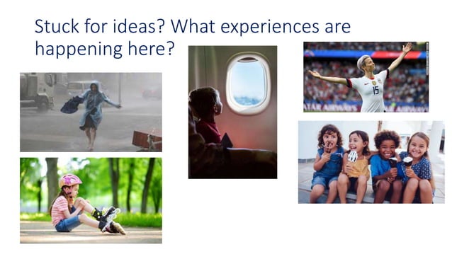 How can we describe a new experience | PPT