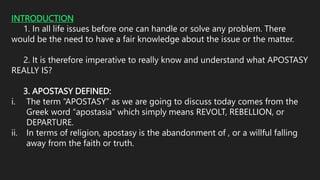 HOW CAN WE HELP PREVENT APOSTASY.pptx