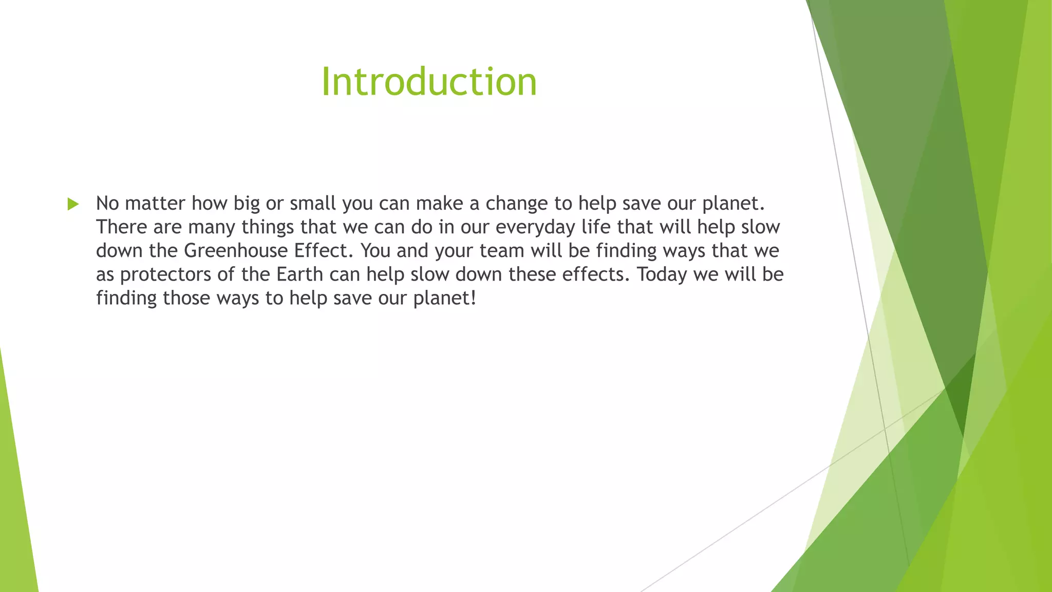 How can we save our planet | PPTX
