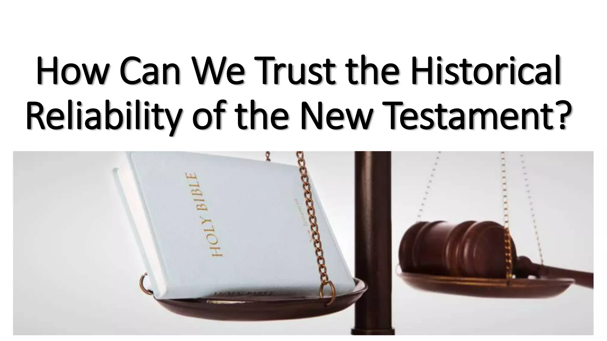 How can we trust the historical reliability of new testament with fonts ...