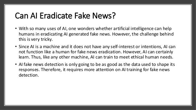 How can You Avoid Falling Victim to AI-Generated Fake News With These ...