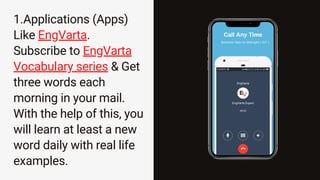 How can you improve your english vocabulary | PDF
