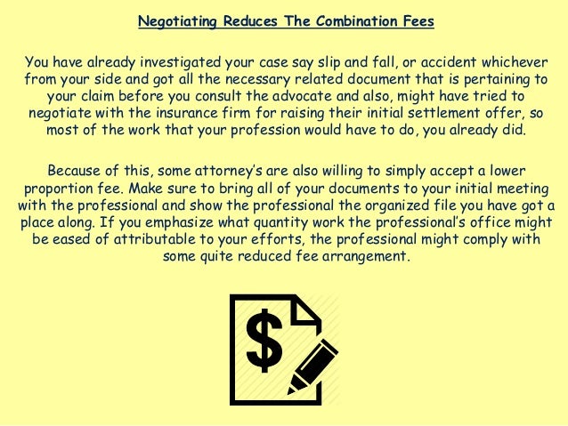 How To Negotiate With Attorney Fees