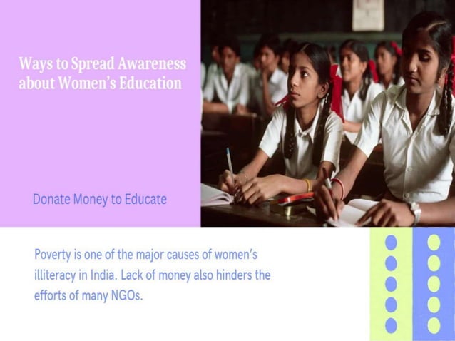 Empowering Women by Creating Awareness | Auroveda Foundation | PPTX