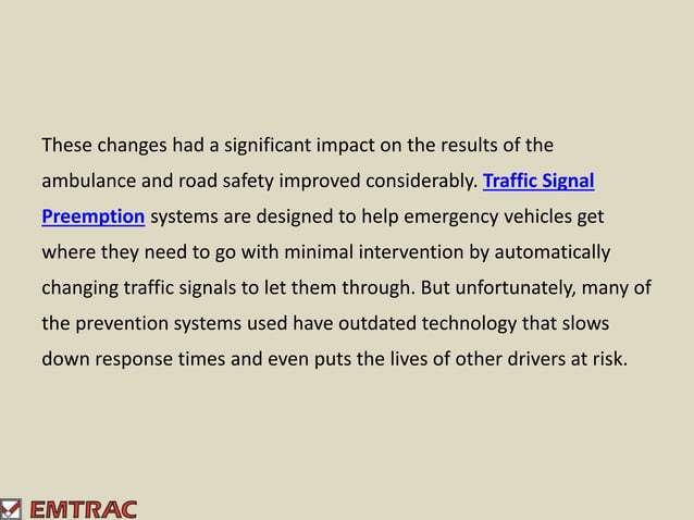How Can You Reduce Traffic Signal Pre-emption Time.pptx
