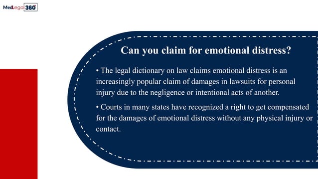 Emotional distress lawsuit: Can you sue? | PPTX | Death, Injury, or Military Conflict ...