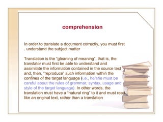 How can you translate a paragraph | PPT