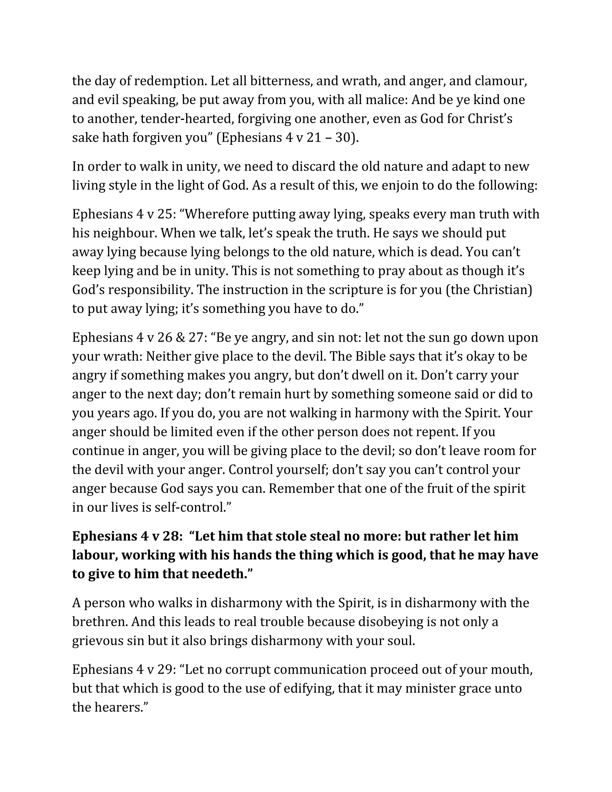 How Can You Walk In Unity Part 1 Pdf