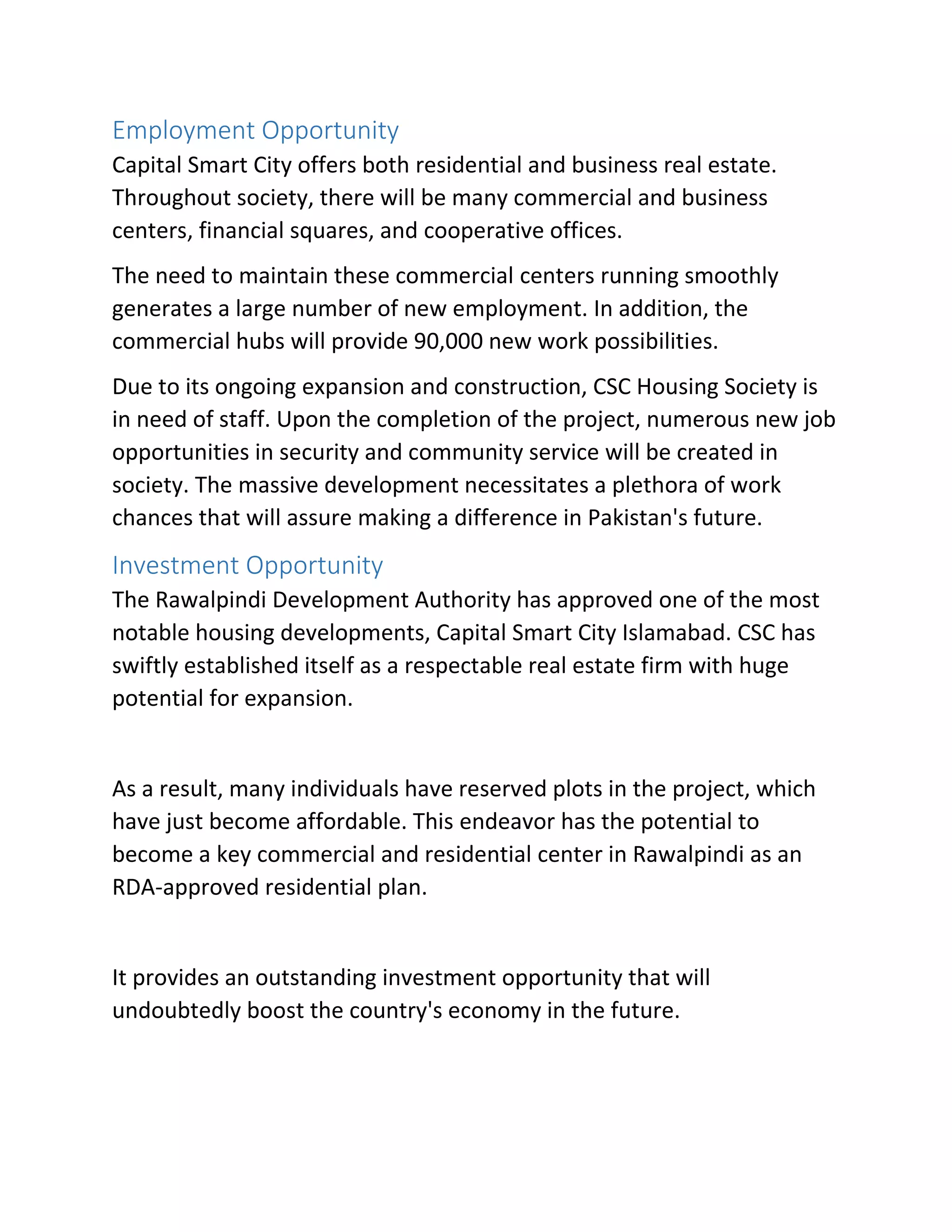 How Capital Smart City Can Make a Difference in Pakistan.pdf