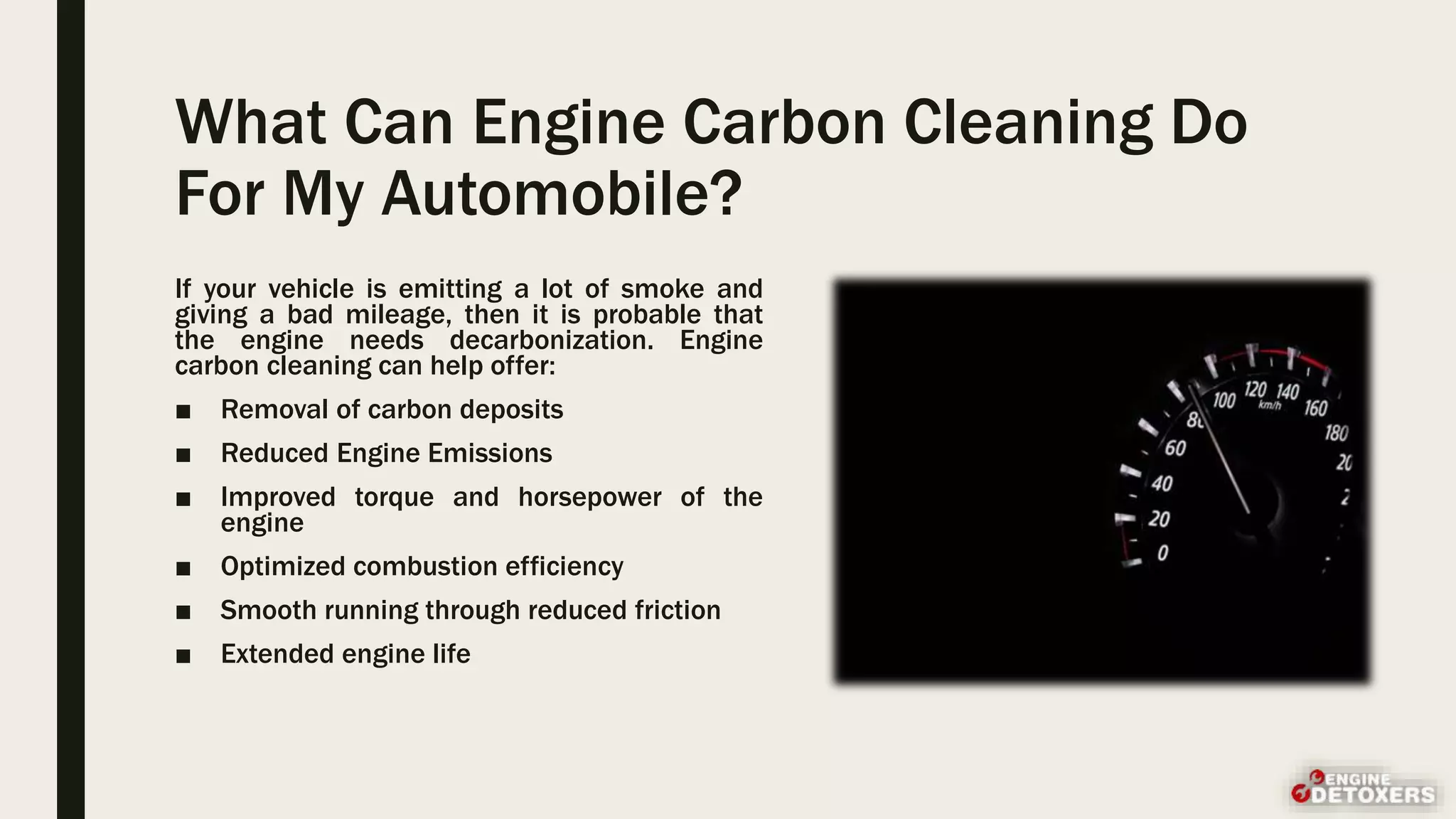 How carbon cleaning could increase your car engine health | PPT | Free ...