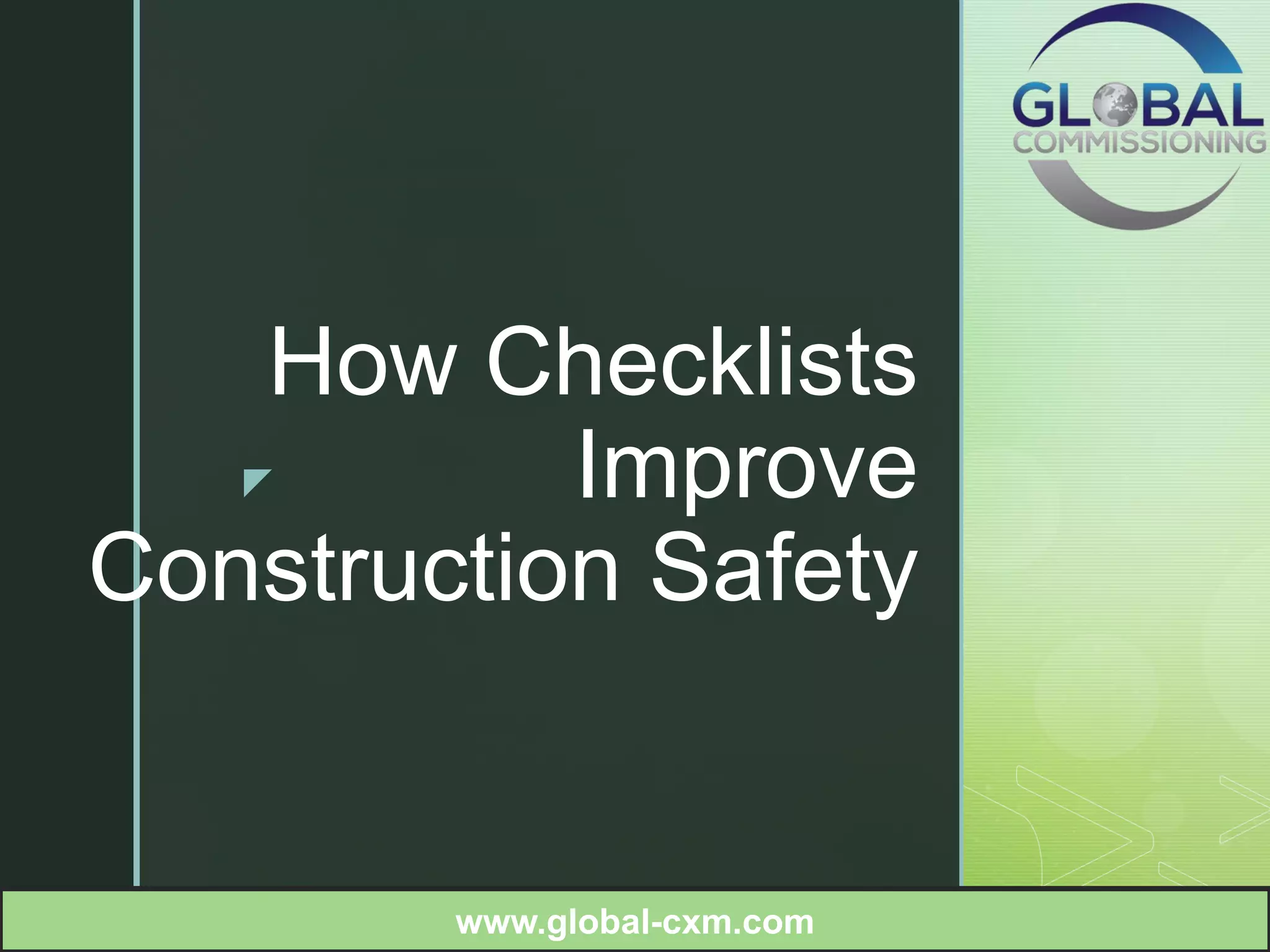 How Checklist improve Construction Safety.pdf