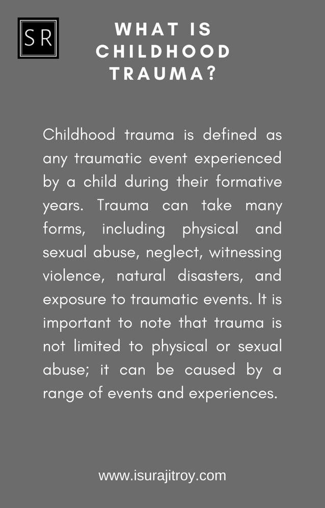 How childhood trauma affects health across a lifetime? eBook | PDF