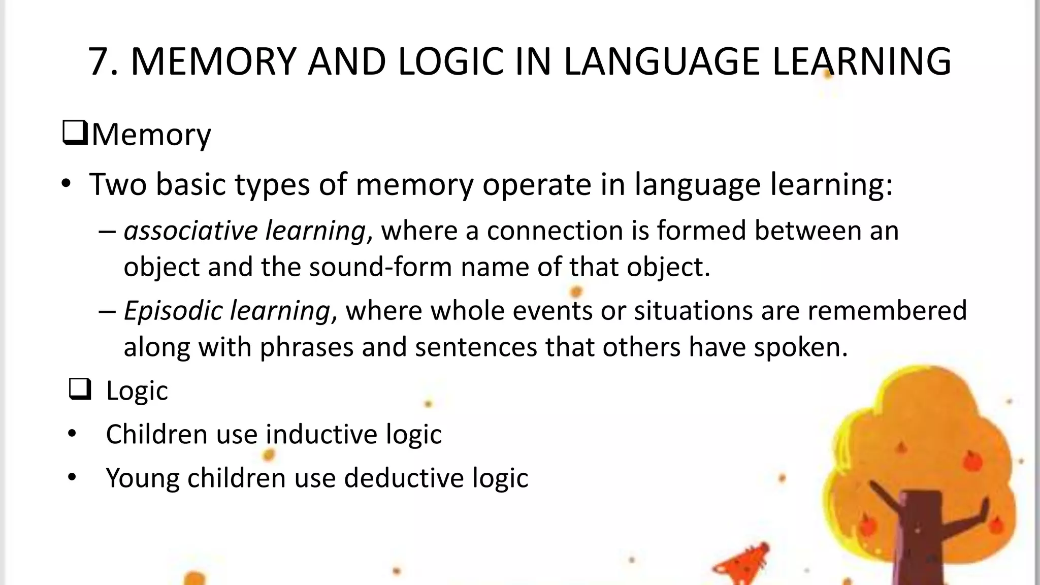 How children learn language | PPTX
