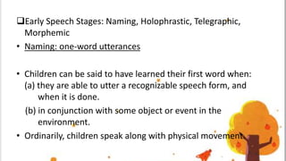 How children learn language | PPTX