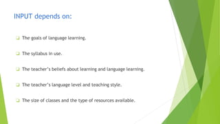 How children learn languages | PPTX