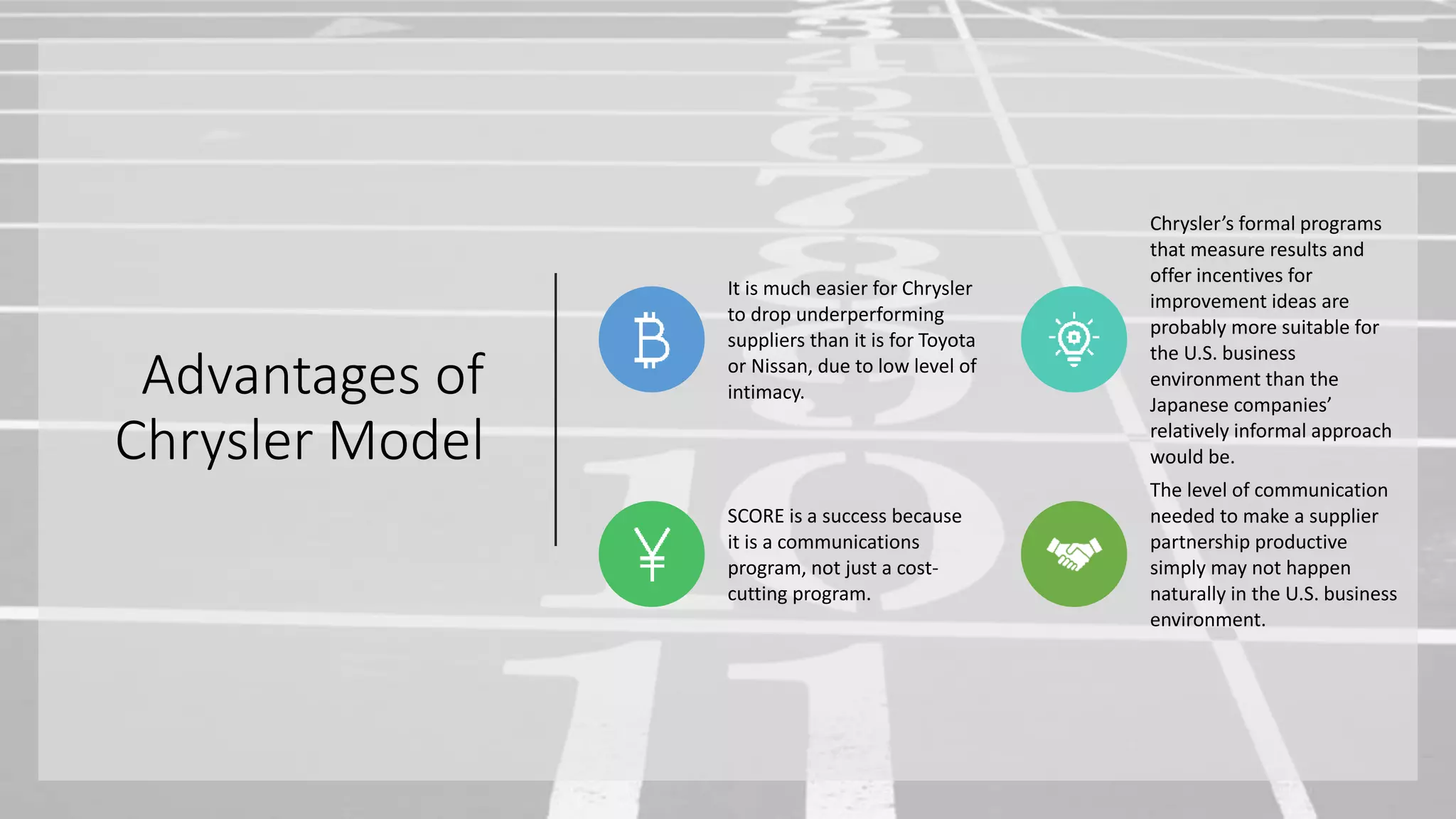 How Chrysler an American Keiretsu | PPTX
