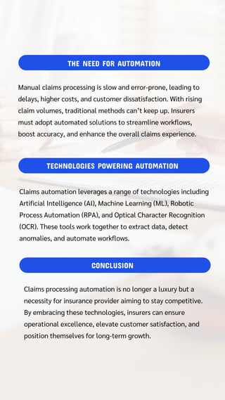 How Automation in Claims Handling Streamlined Operations | PDF