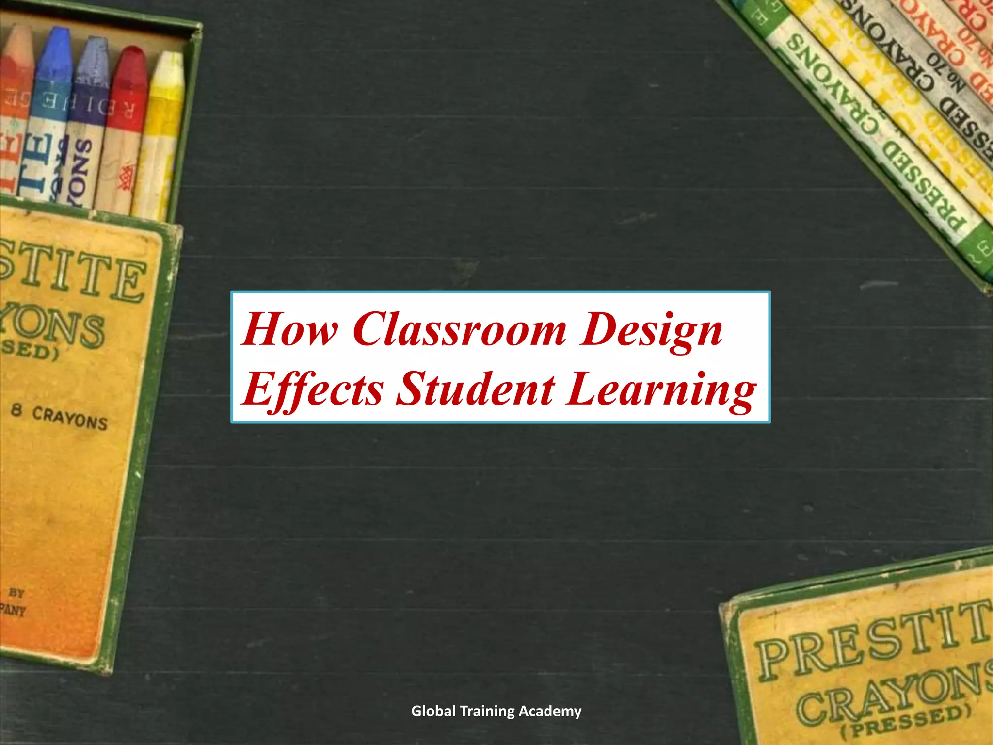 How classroom design effects student learning | PPTX