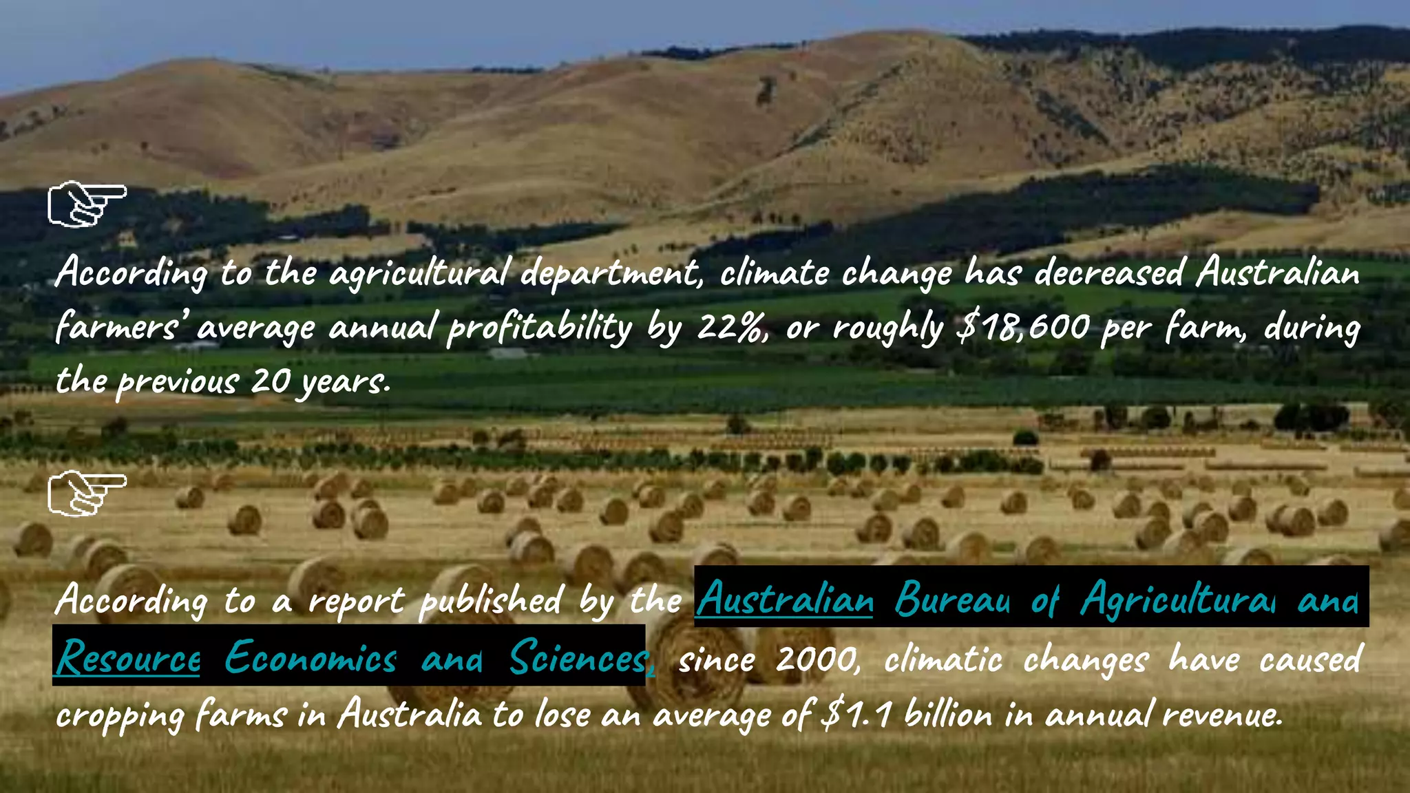 How Climate Change Is Affecting Australian Agriculture Sector | PPTX