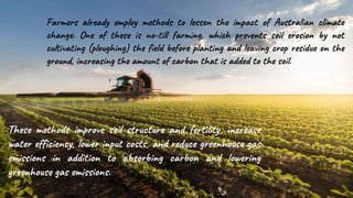 How Climate Change Is Affecting Australian Agriculture Sector | PPTX