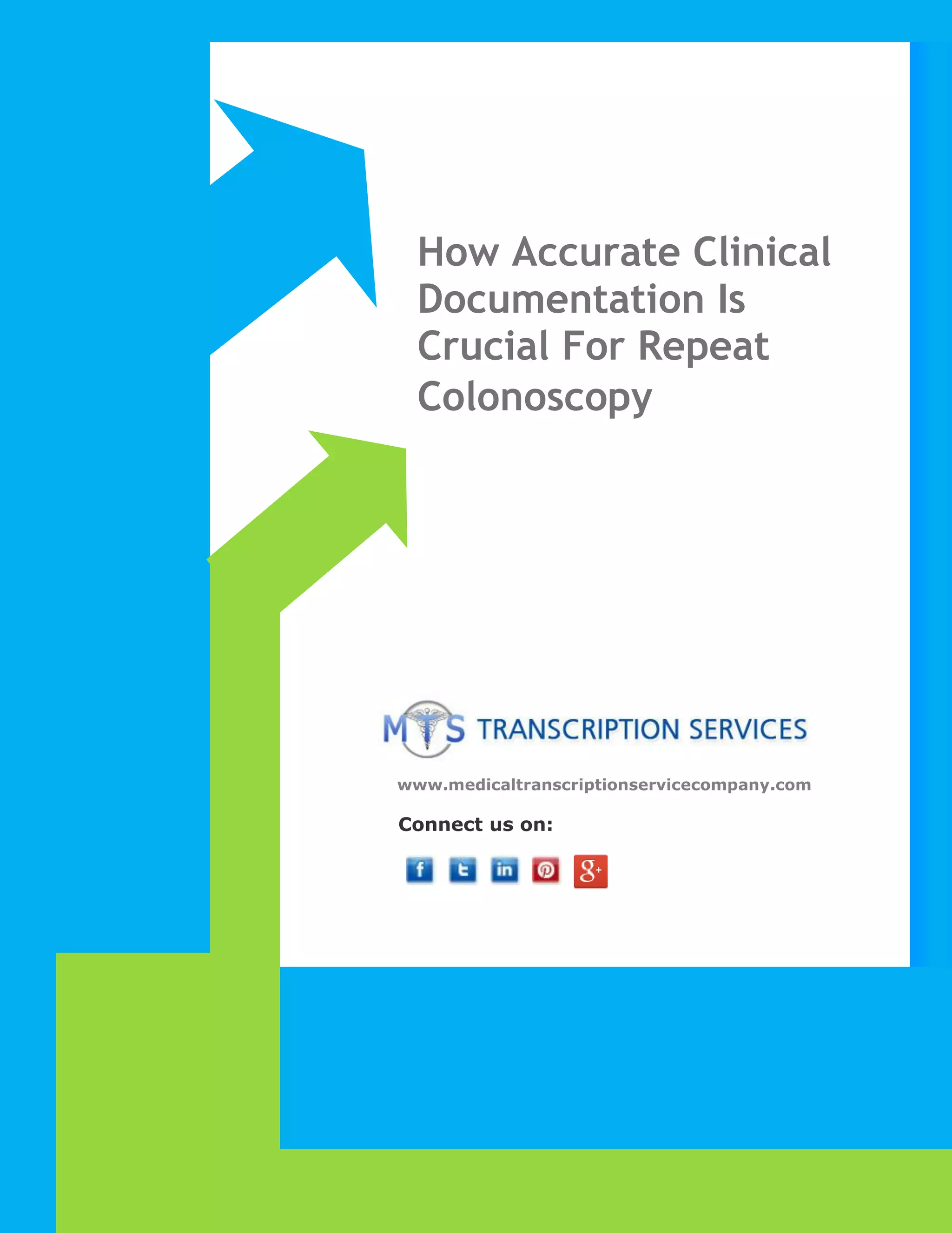 How Accurate Clinical Documentation Is Crucial for Repeat Colonoscopy | PDF | Free Download