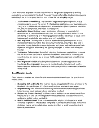 How Cloud Application Migration Services Drive Business Agility and ...
