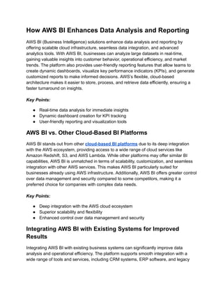 Boosting Business Productivity: How Cloud BI Transforms Efficiency | PDF | Free Download