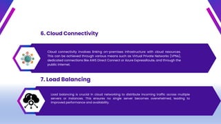 How Cloud Networking Works | Cloud Infrastructure Services | PDF