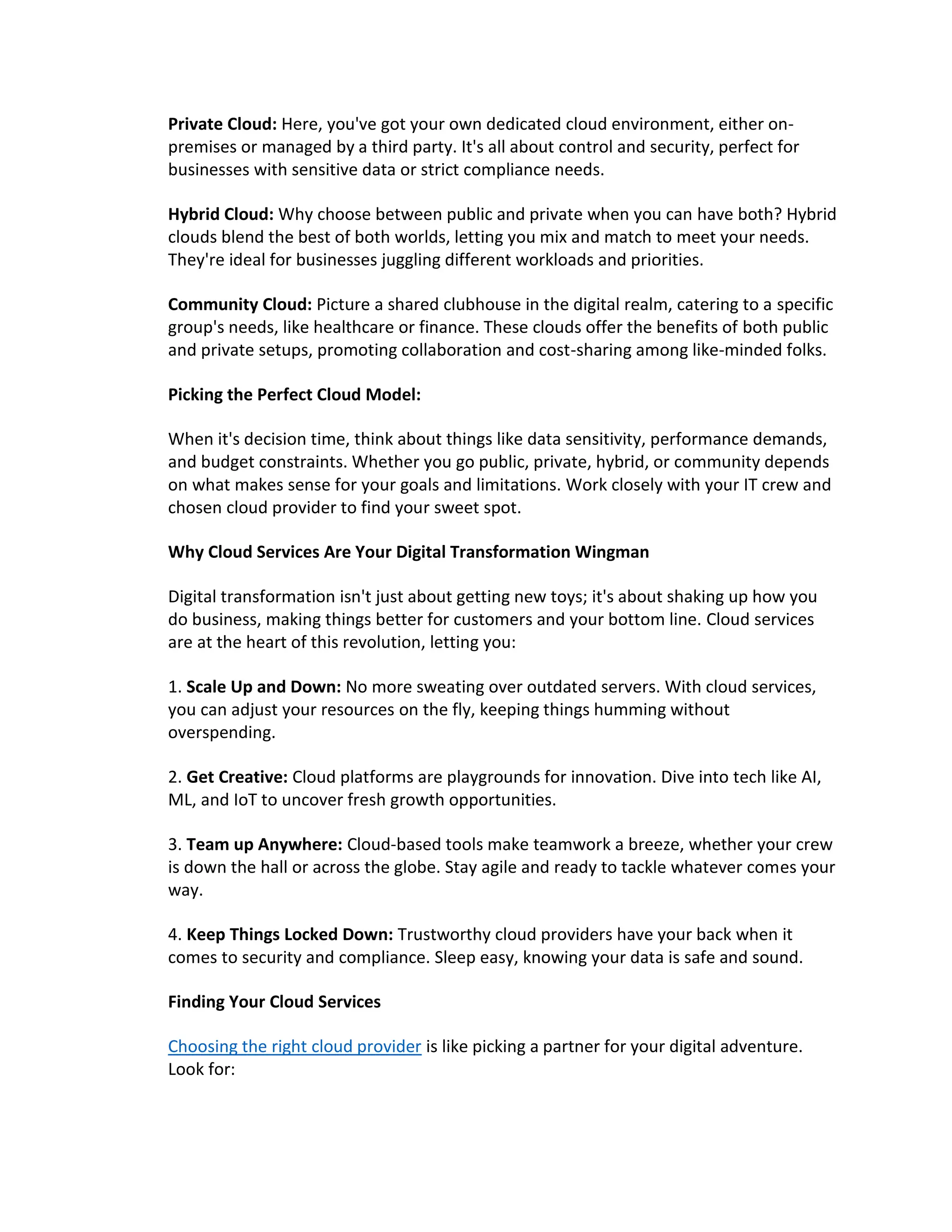 How Cloud Services Drive Digital Transformation 2 Pdf